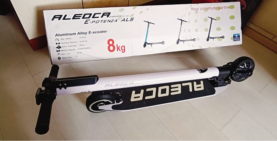 Aleoca E-Potenza EP-ALS Electric Scooter, Sports Equipment, Sports ...