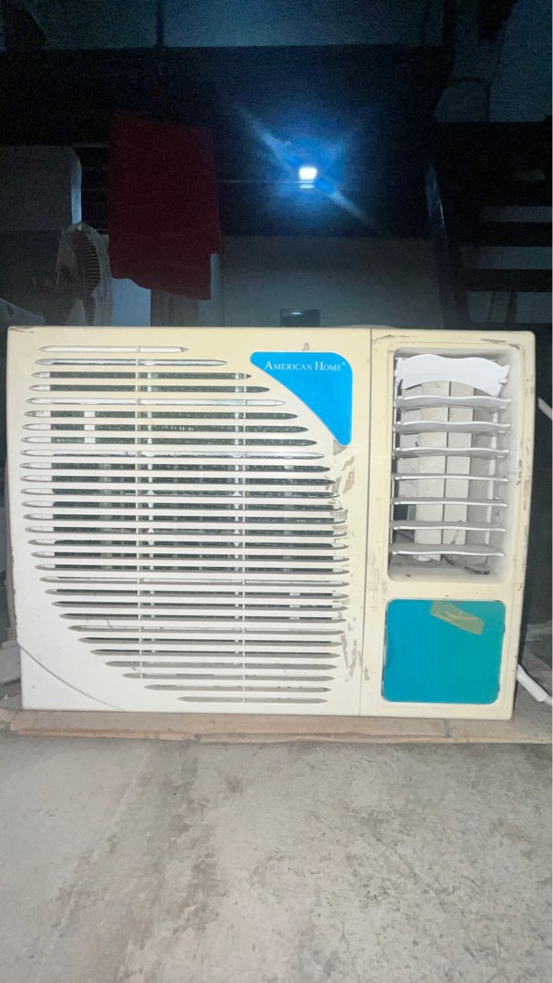 American Home Window Type AC 1 HP, TV & Home Appliances, Air ...