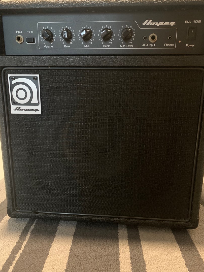AMPEG BA-110 V2 bass amp, Audio, Soundbars, Speakers & Amplifiers on ...