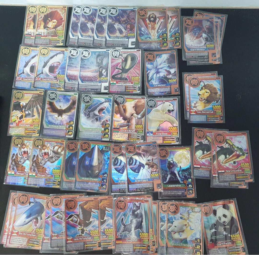 Animal Kaiser Plus Rare cards, Hobbies & Toys, Toys & Games on Carousell
