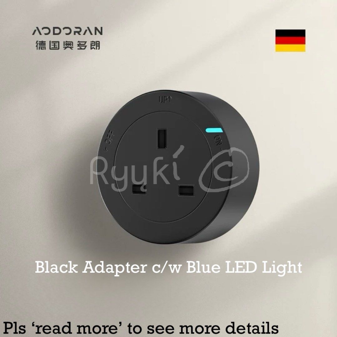 Aodoran 13A UK Socket Adapter for S2 Power Track, TV & Home Appliances ...