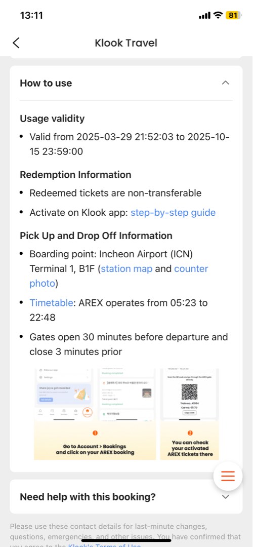 AREX train from Incheon airport Terminal 1 to Seoul station, Tickets ...