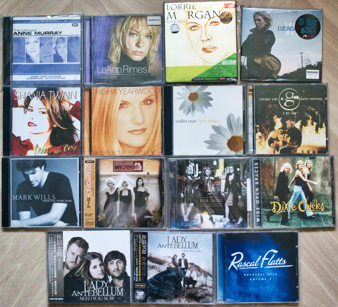 Assorted Country/Country Rock/Bluegrass CDs ($3 each), Hobbies & Toys ...