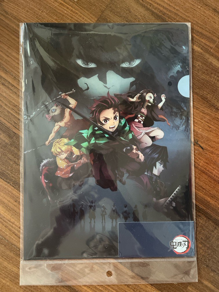 Authentic Demon Slayed / Kimetsu No Yaiba File Merchandise from Hakken ...