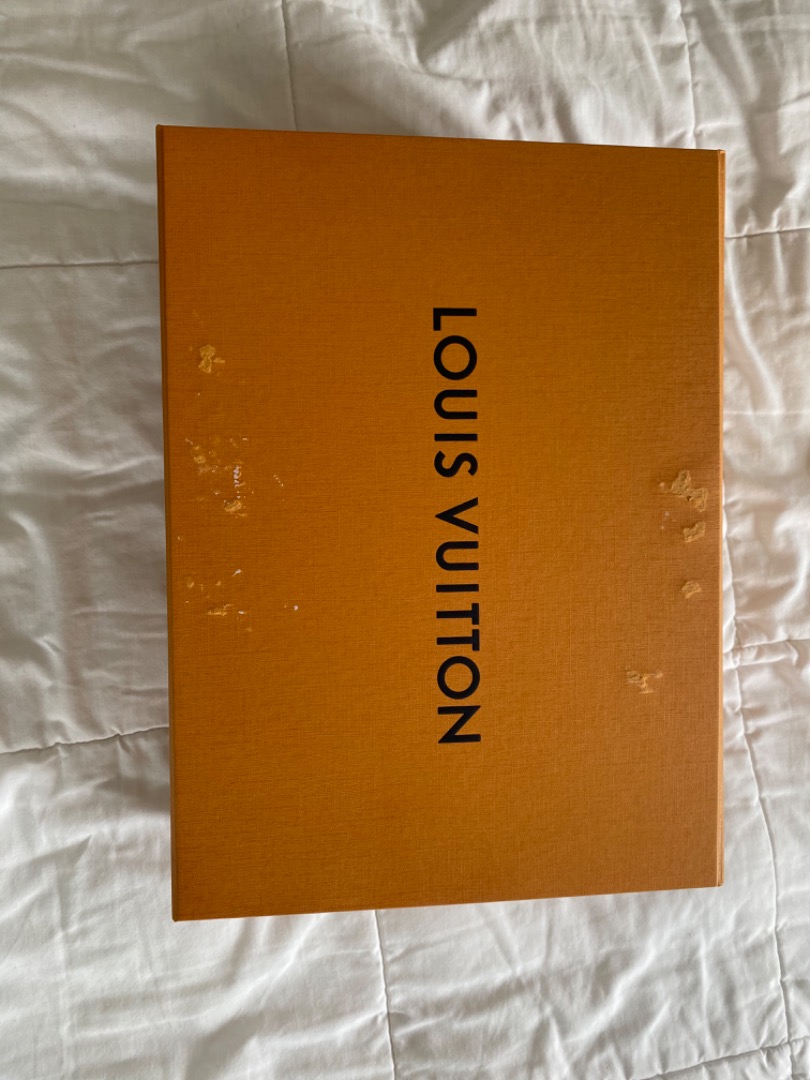 Authentic Louis Vuitton BOX, Furniture & Home Living, Home Improvement ...