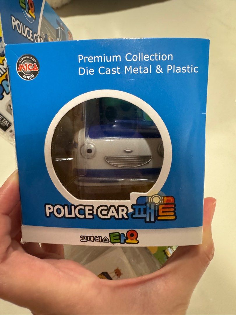 Authentic Tayo Station Bundle - Police Car, Mini PAT, tattoos stickers ...