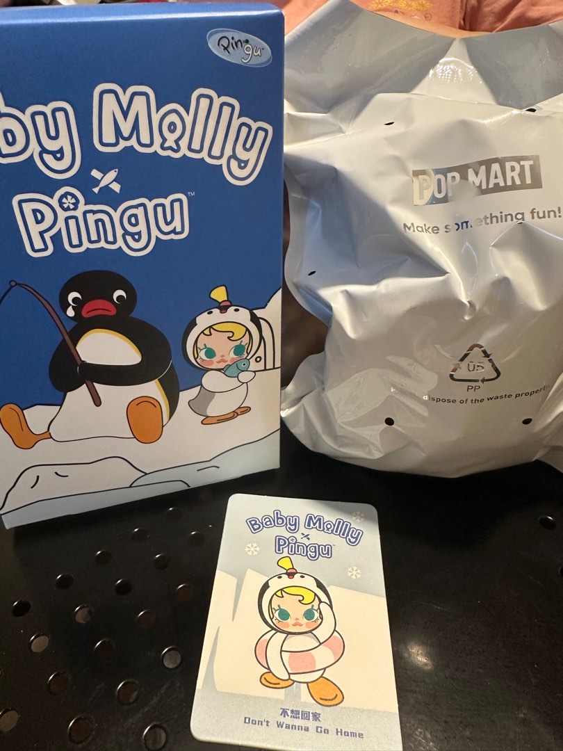 Baby Molly x Pingu, Hobbies & Toys, Toys & Games on Carousell