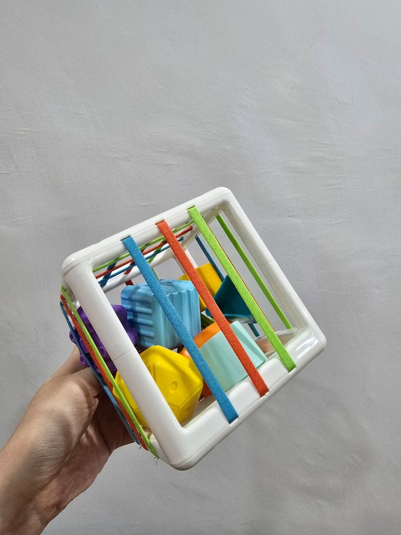 Baby Shape Sorting Toy Sensory Game Busy Cube, Hobbies & Toys, Toys ...