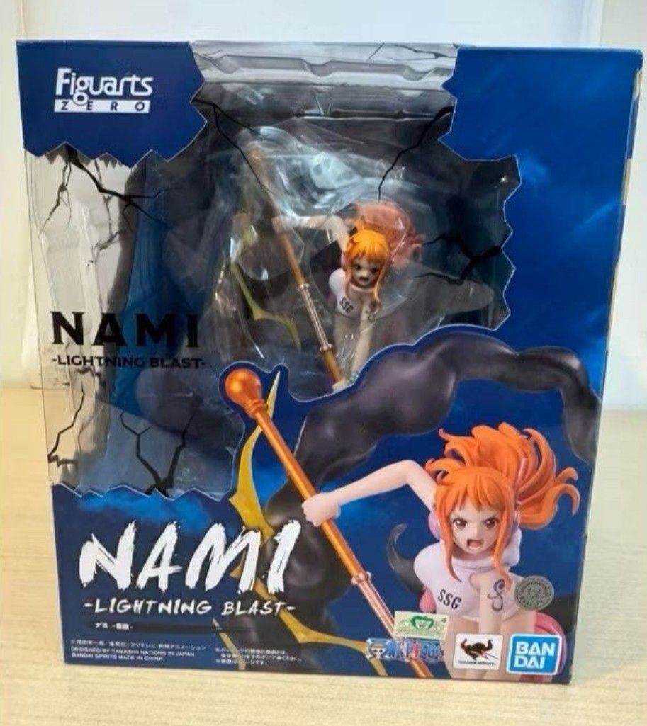 BANDAI Figuarts ZERO Chougekisen ONE PIECE Nami Raitei Figure, Hobbies ...