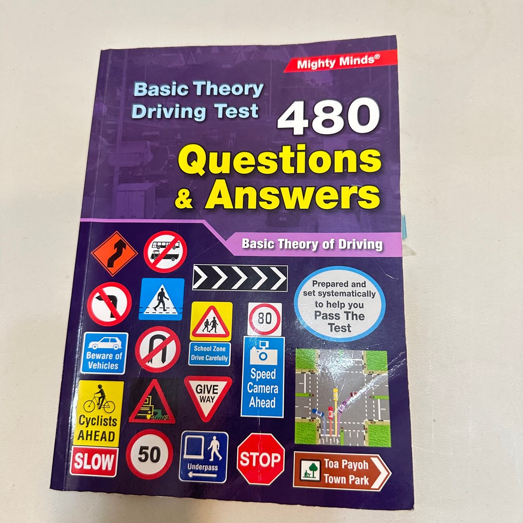 Basic Theory Driving Test Book, Hobbies & Toys, Books & Magazines ...