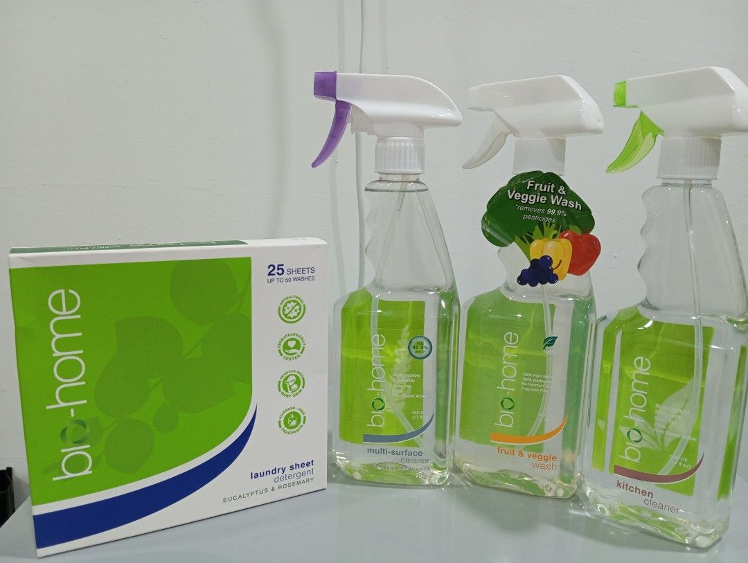 Biohomes Multi Surface Cleaner/Kitchen Cleaner/Fruit & Veggie Wash ...