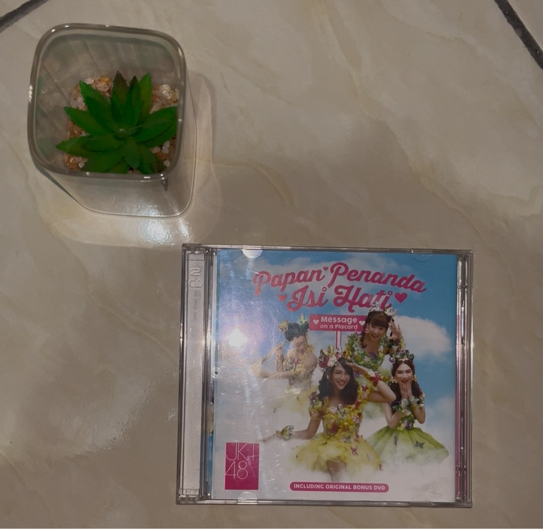 [Bisa Nego] CD/DVD JKT48 - Papan Penanda Isi Hati/Kokoro No Placard ...
