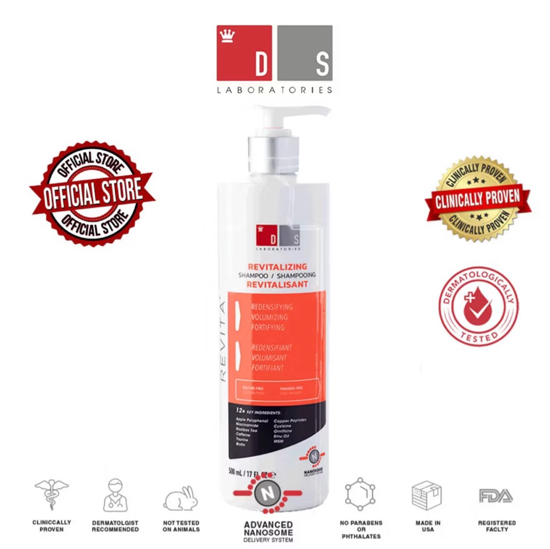 [BN] DS Laboratories Revitalizing Shampoo 100ml, Beauty & Personal Care, Hair Products on Carousell