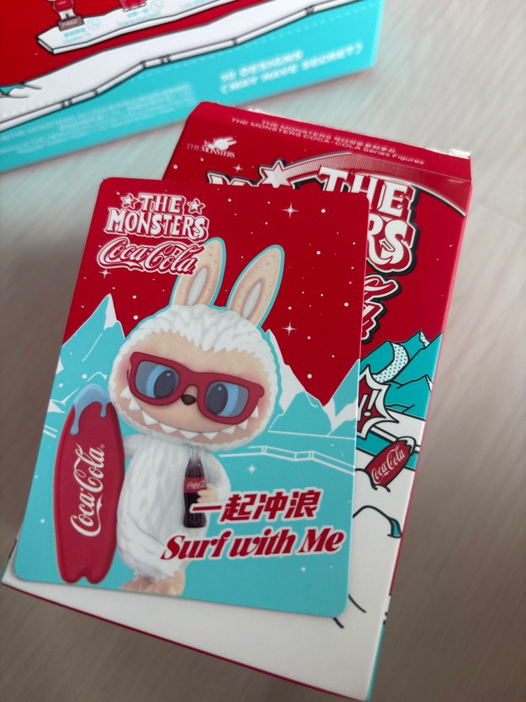 BNIF THE Monsters Coca-cola (surf with me), Hobbies & Toys, Toys ...