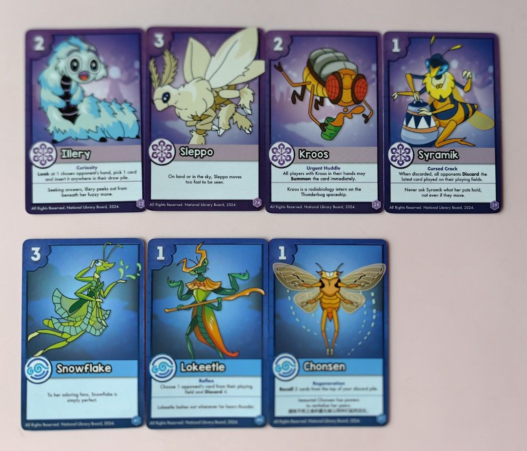 Book Bugs Cards (Aug 2024~June 2025 redemption) FREE for blessing ...