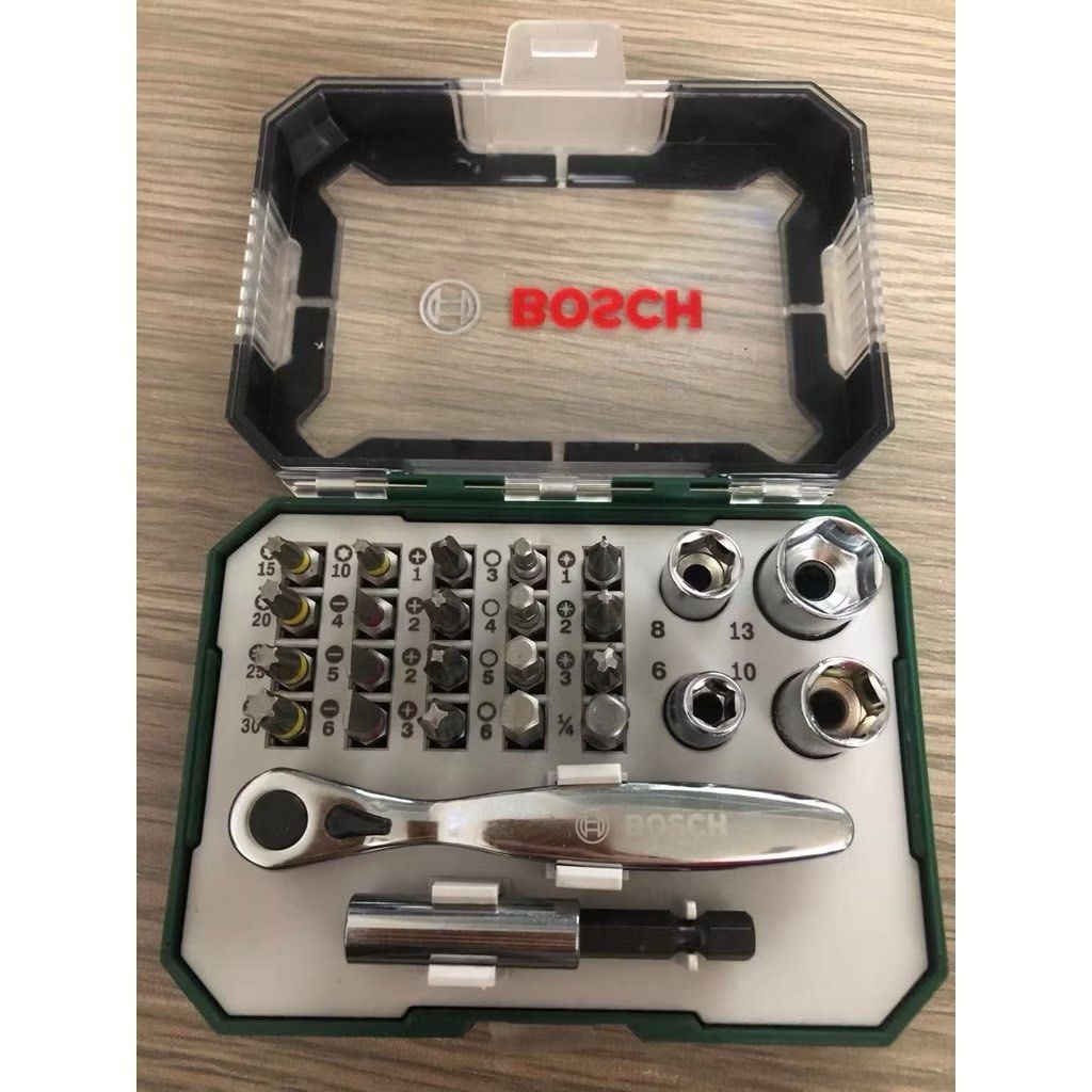 Bosch Drill Bit 26-piece Screwdriver Set Metal drills for Electric ...