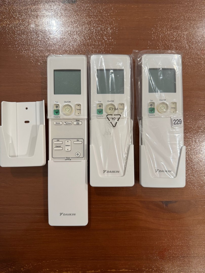 Brand New Daikin Aircon Remote Control, TV & Home Appliances, Portable ...
