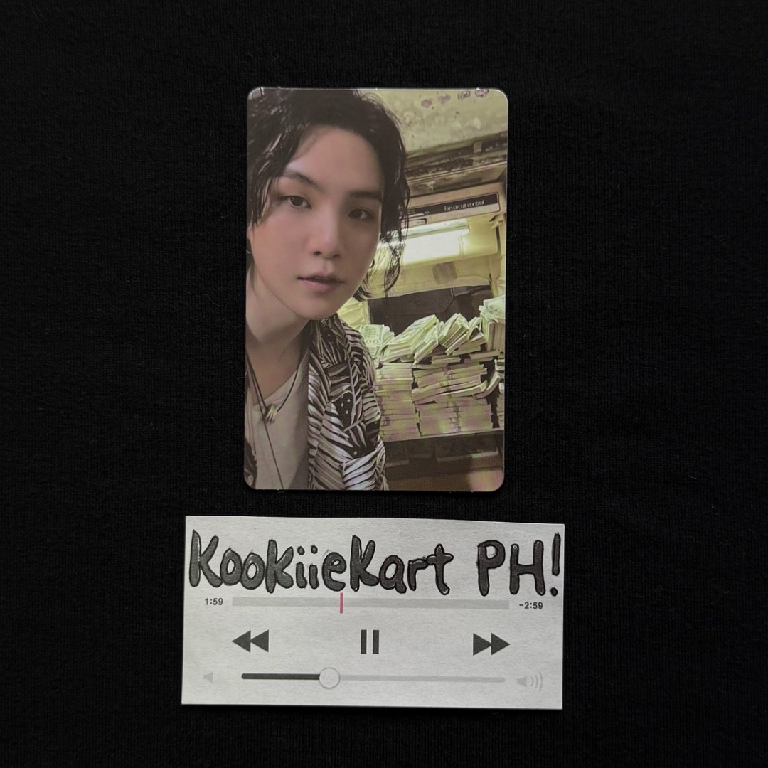 BTS SUGA Agust D Version 2 Non-Random Photocard photocards pc nrpc ...
