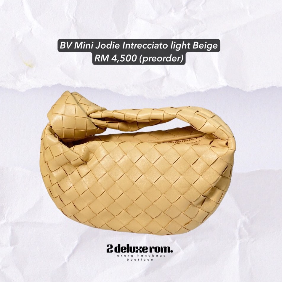 BV Mini Jodie Intrecciato light Beige | FIXED PRICE, Luxury, Bags ...