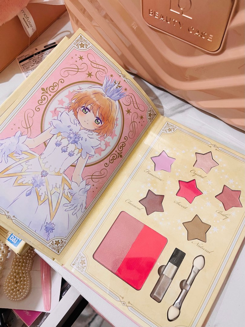 Cardcaptor Sakura make up palette, Beauty & Personal Care, Face, Makeup on Carousell