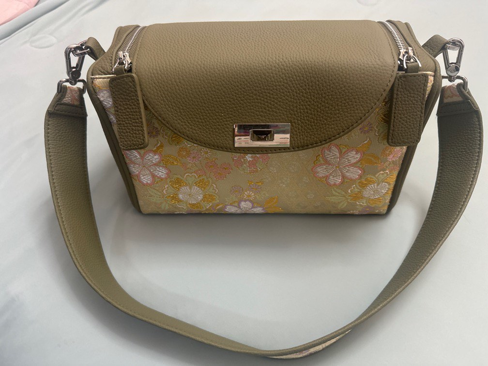CFOB silken pearls satchel, Women's Fashion, Bags & Wallets, Shoulder ...