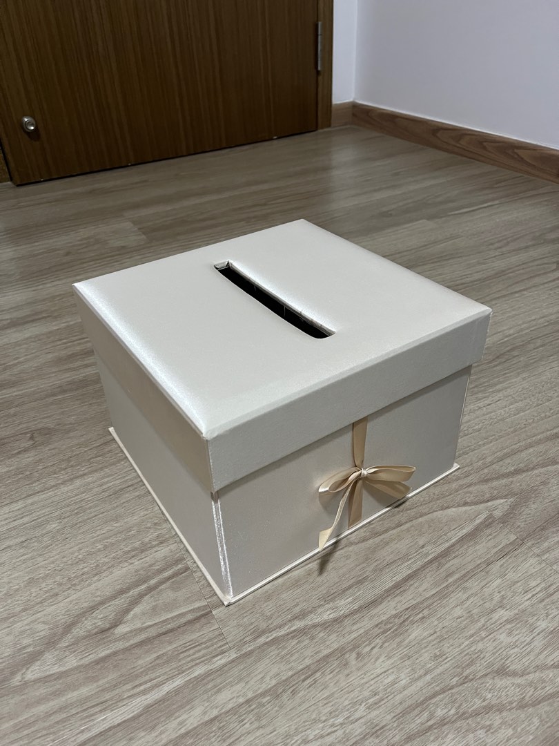 Champagne Wedding Ang Pow Box, Everything Else on Carousell