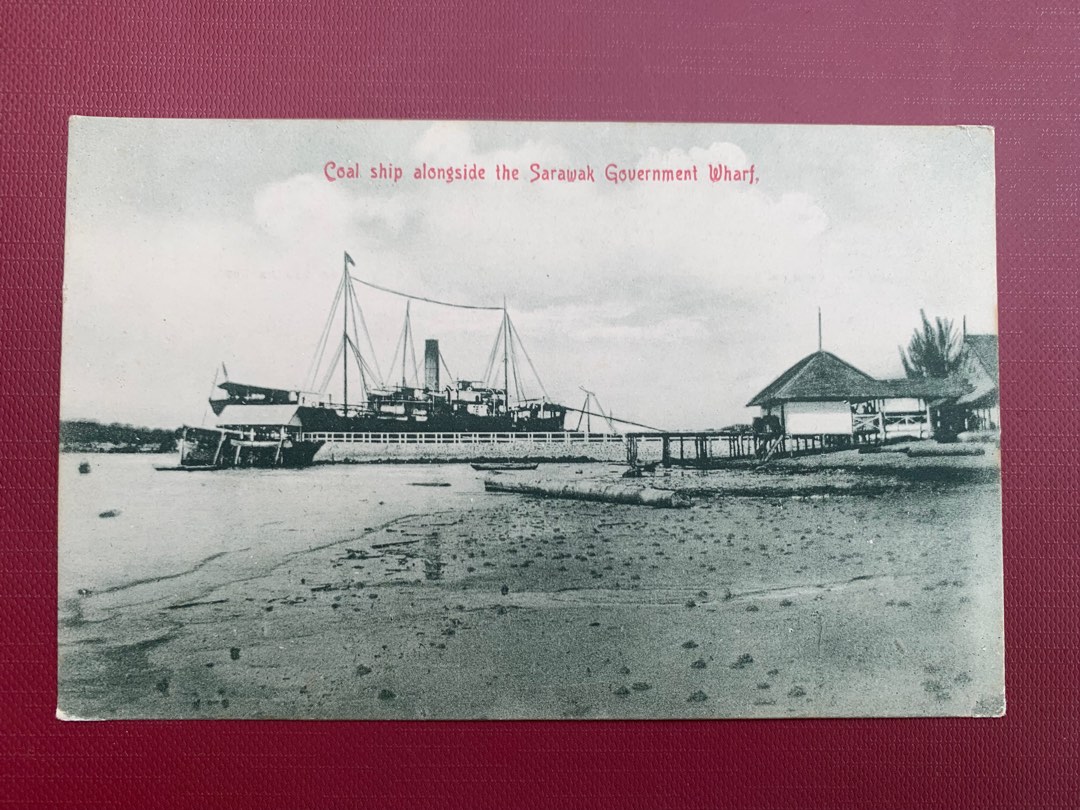 Coal Ship Sarawak 1910 Postcard, Hobbies & Toys, Collectibles ...