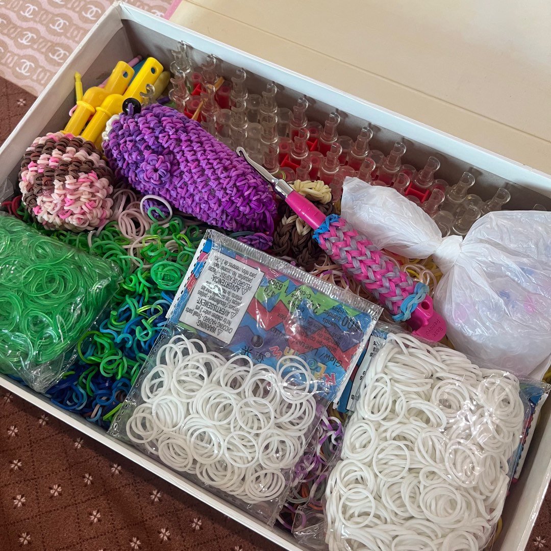 Complete Rainbow Loom Bands Collection for Loomigurumi Loom Bands ...