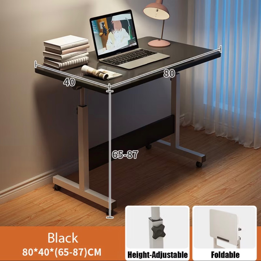 Computer Table | Study Table Movable | Adjustable Moving Tables | Study ...
