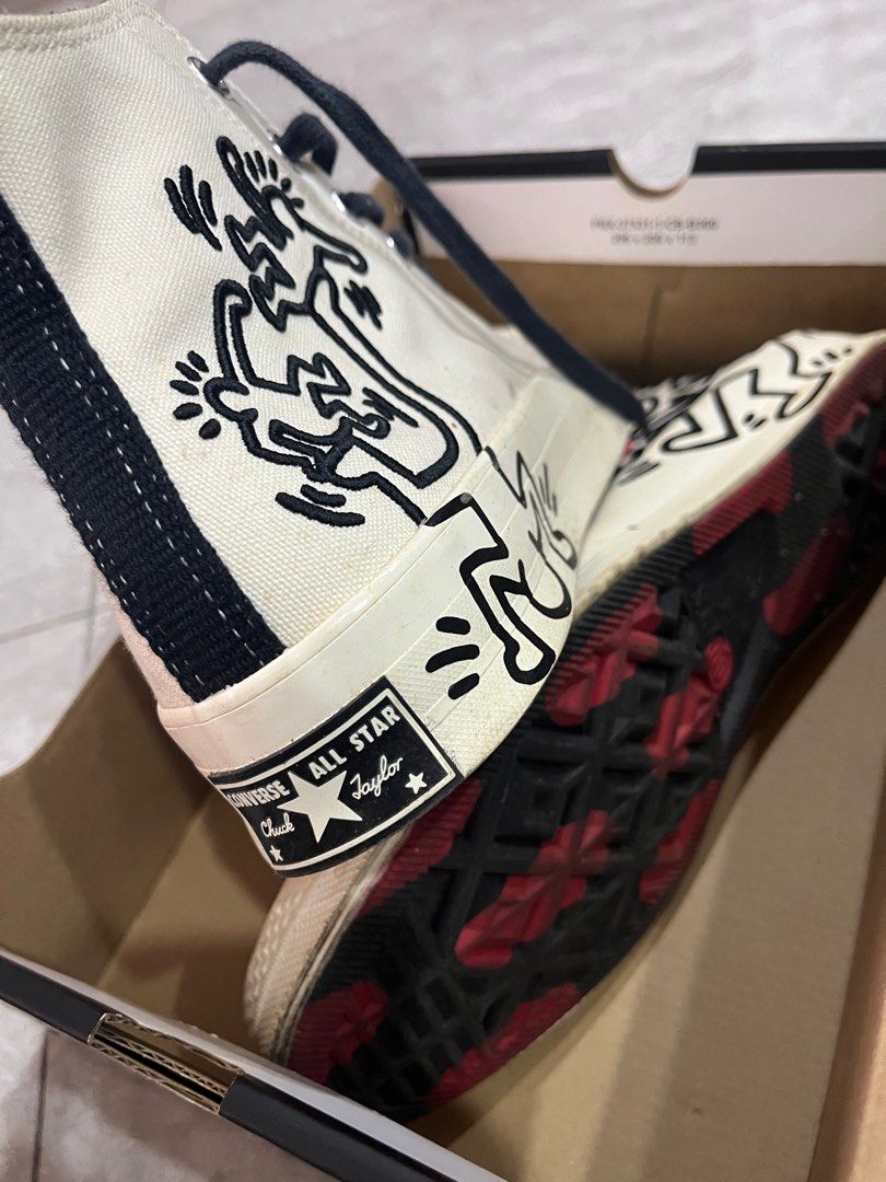 Converse X Keith Haring, Men's Fashion, Footwear, Sneakers on Carousell