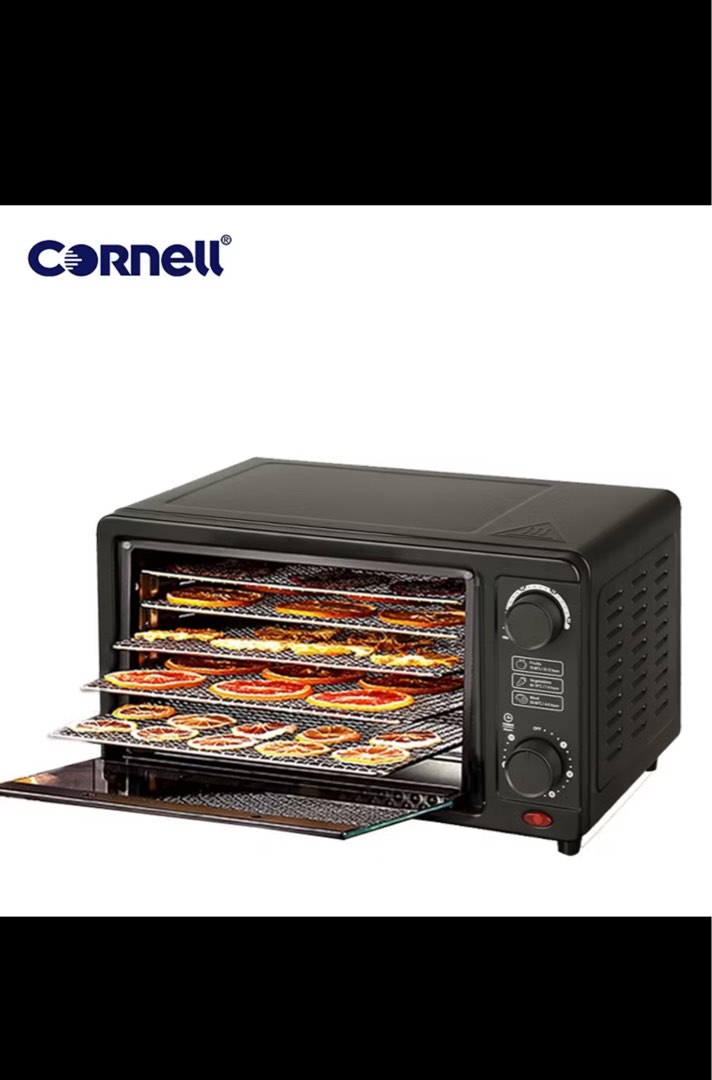 Cornell 14L Food Dehydrator with 5 Drying Racks Fruits Dryer and Dog Treat Maker CFD-E1403T, TV ...