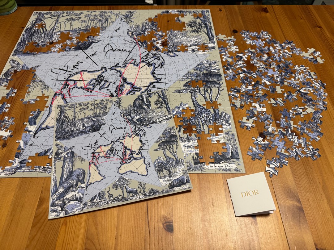 Dior puzzles, Hobbies & Toys, Toys & Games on Carousell