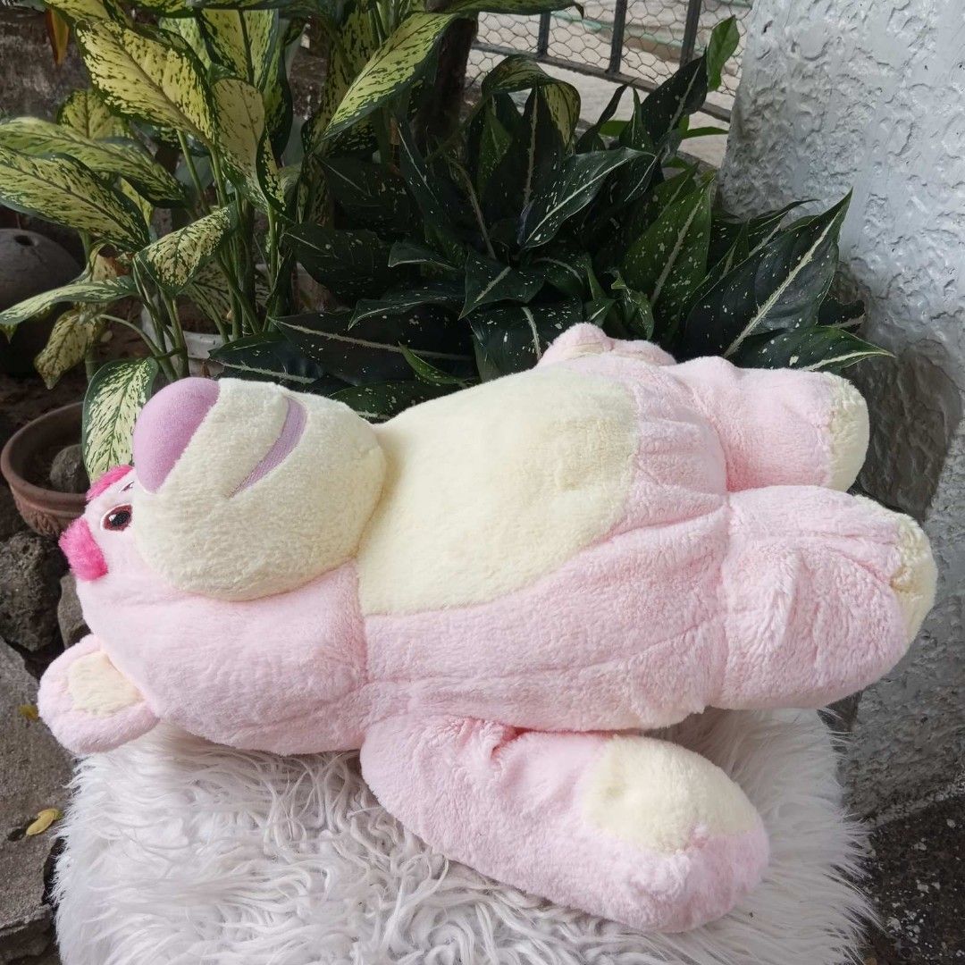 DISNEY Toy Story 3 Lots-o'-Huggin' Bear LOTSO Large Pink Teddy Bear 15 ...