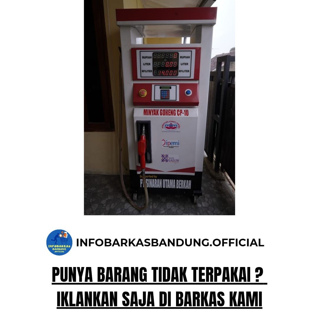 Dispenser SPBU POM Mini Digital Nozzle otomatis - Bekas Minyak Goreng ...