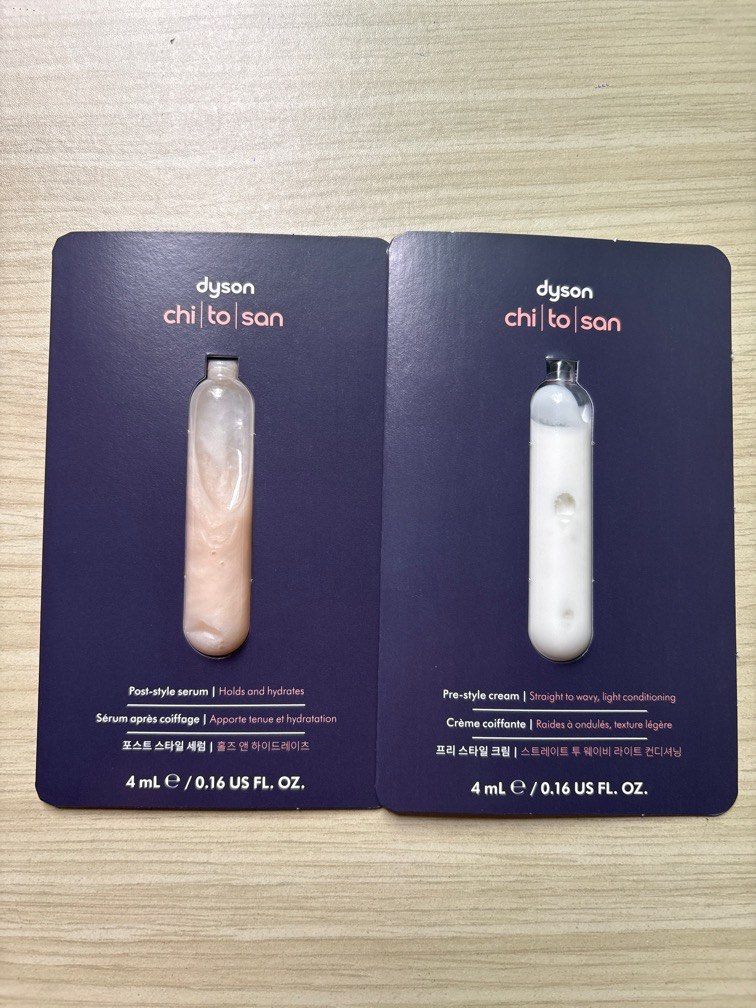 Dyson Pre style cream post style serum, Beauty & Personal Care, Hair ...