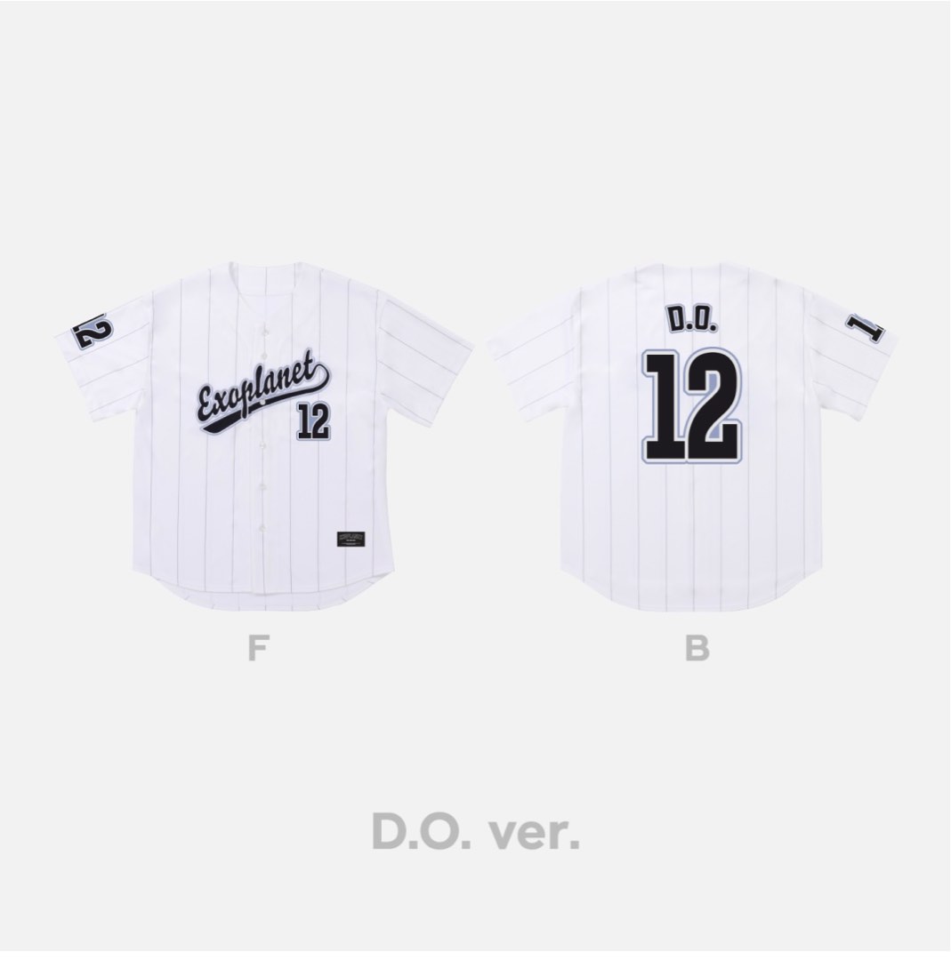EXO BASEBALL JERSEY CREAM SODA, Hobbies & Toys, Memorabilia ...