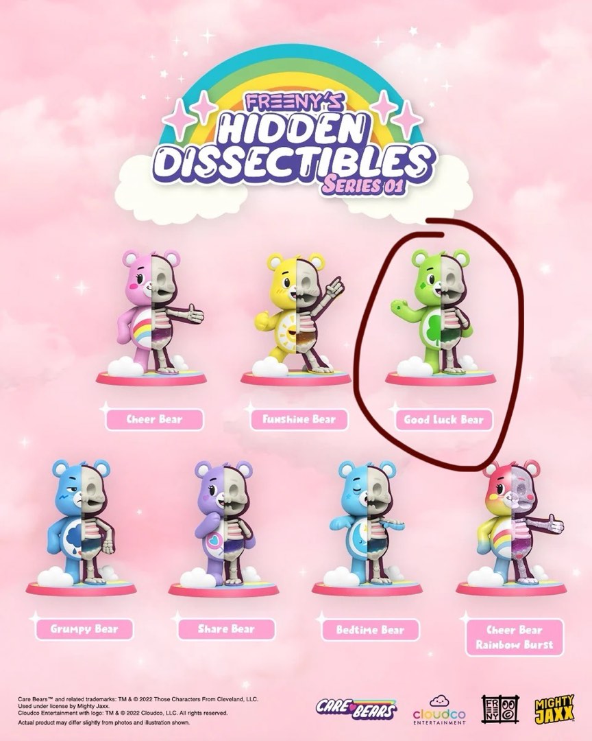 [WTS] Freeny’s Hidden Dissectible: Care Bears; Good Luck Bear, Hobbies ...