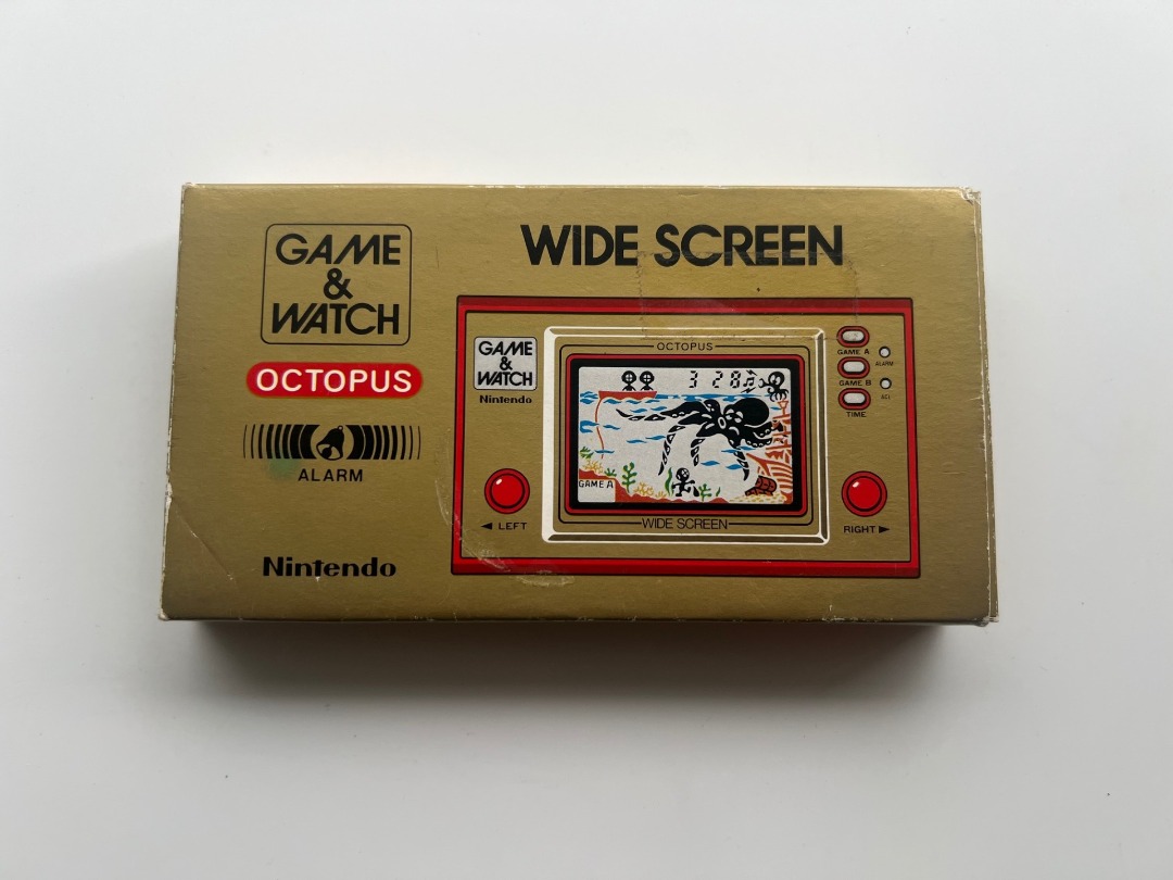 Octopus (Boxed) - Nintendo Game & Watch, Hobbies & Toys, Memorabilia ...