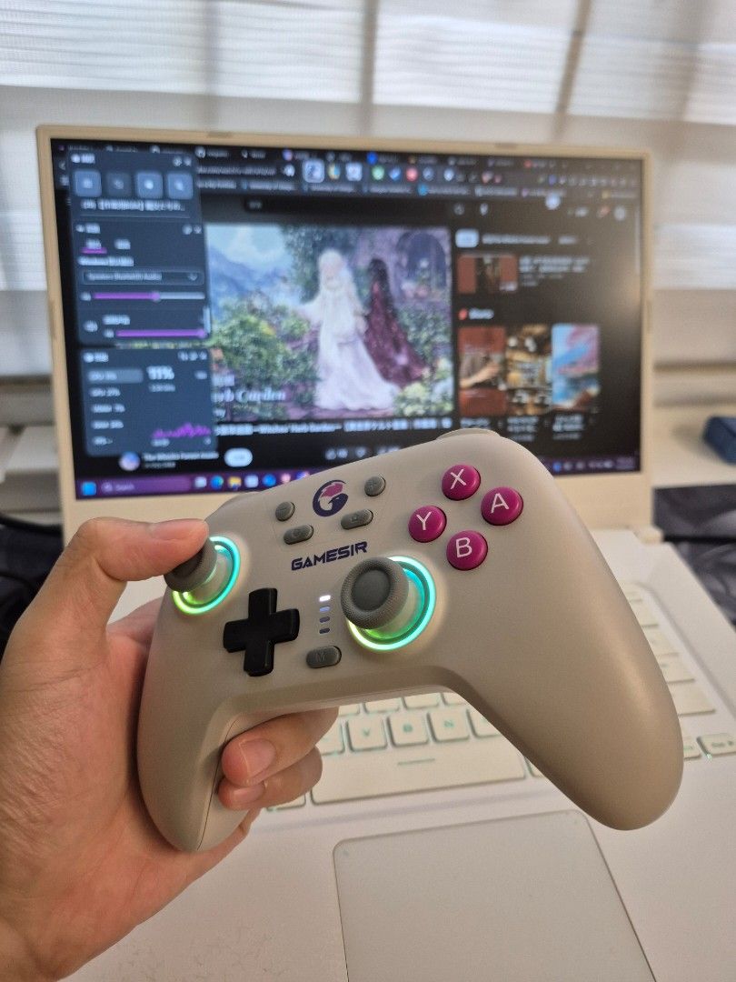 GameSir Nova HD Rumble NS Controller with Dongle + Casing, Video Gaming ...