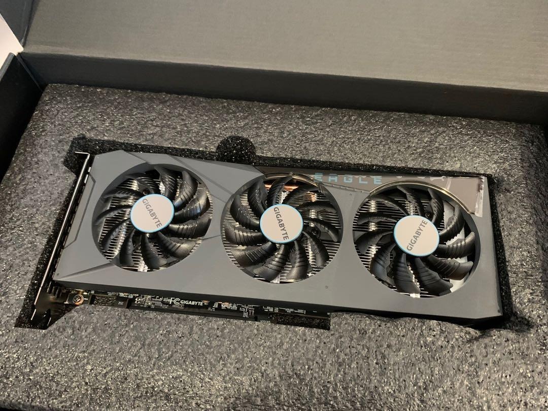 Gigabyte AMD Radeon RX 6600xt Eagle 8GB GPU Graphics Card, Computers ...