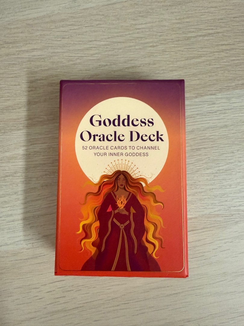 Goddess Oracle Card, Hobbies & Toys, Books & Magazines, Religion Books ...