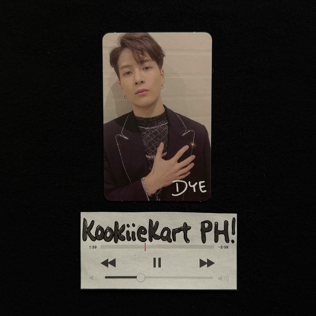 GOT7 JACKSON DYE Photocard Wang Jacskon random photocards pc, Hobbies ...