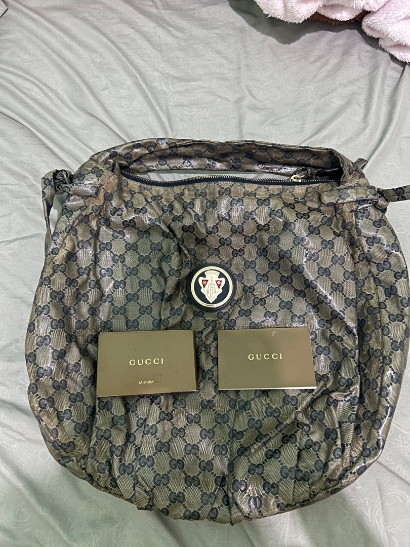 Gucci Hobo Bag Vintage Look Alike Bottega, Fesyen Wanita, Tas & Dompet ...