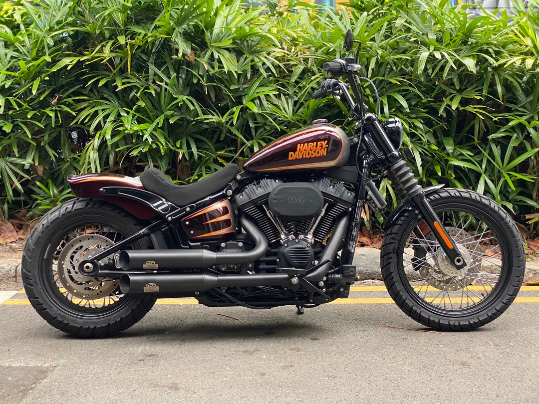 Harley Street Bob FXBBS accessories, Motorcycles, Motorcycle ...