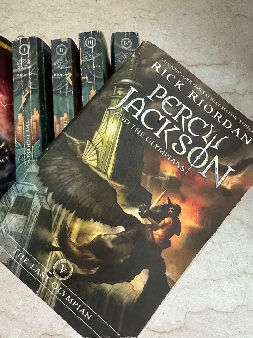 Harry Potter, Percy Jackson, Heroes of Olympus, Kane Chronicles, Magnus Chase, Trials of Apollo ...