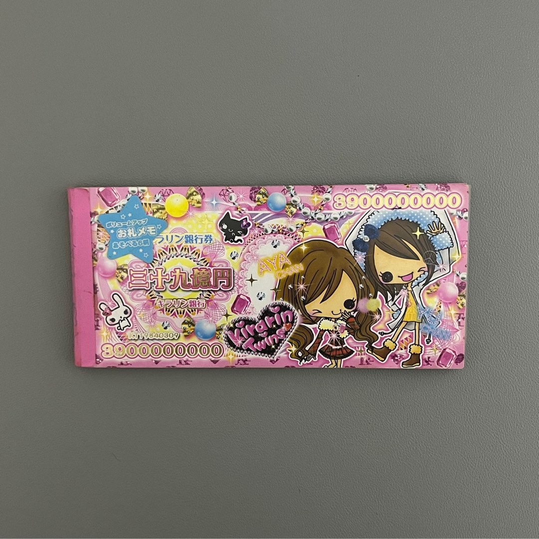 heisei retro kirarin coupon style memo note pad, Hobbies & Toys, Toys & Games on Carousell