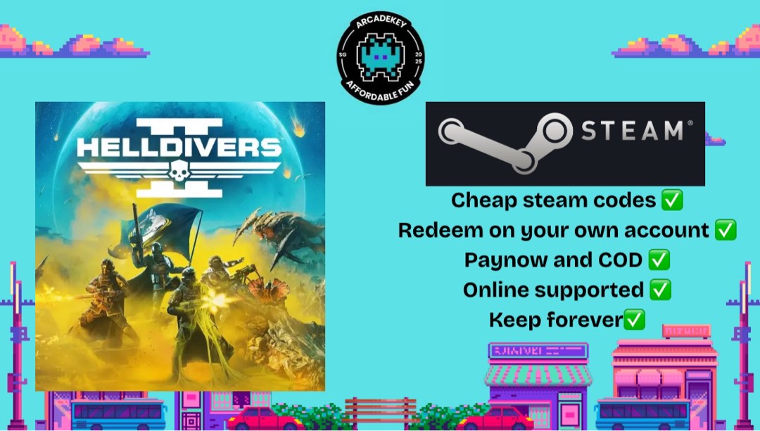 Helldivers 2 Steam Code, Video Gaming, Video Games, Others on Carousell