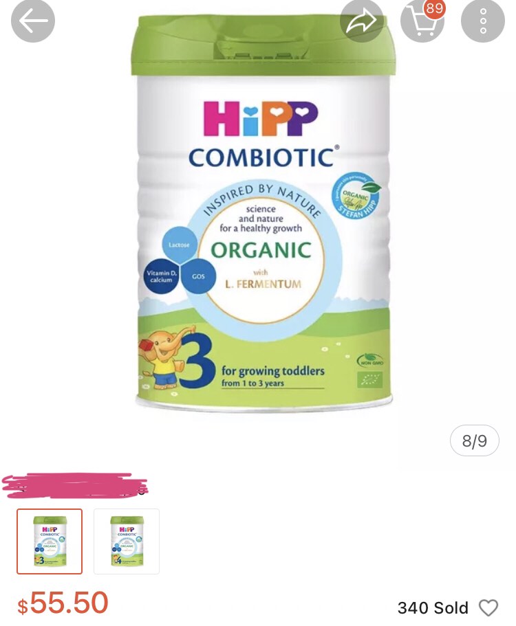 Hipp Milk Stage 3 (BRAND NEW), Babies & Kids, Nursing & Feeding ...