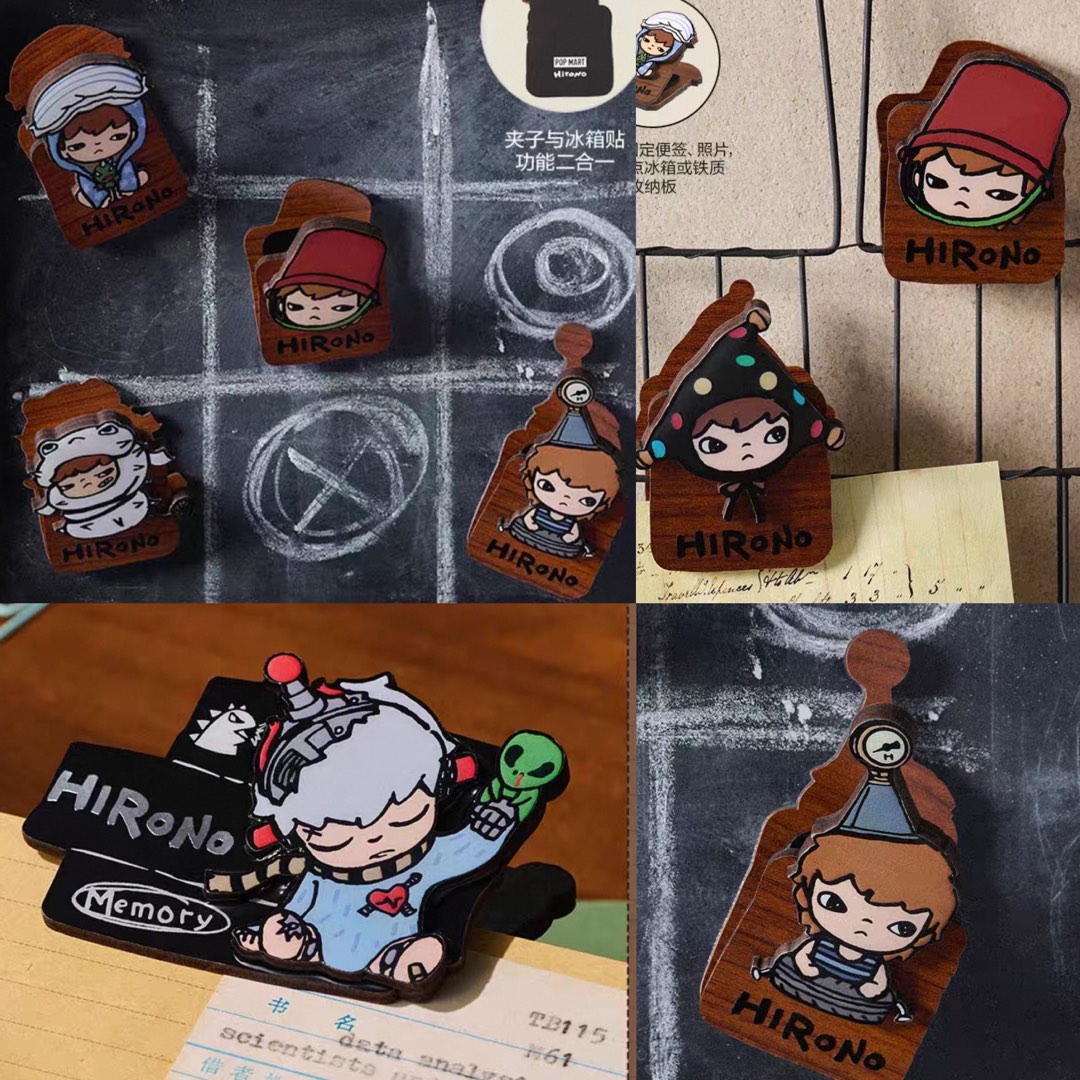 HIRONO ECHO SERIES FRIDGE MAGNET CLIP / FULL SET / CONFIRMED DESIGN ...