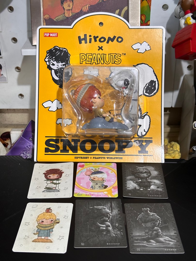 hirono peanuts snoopy set, Hobbies & Toys, Toys & Games on Carousell